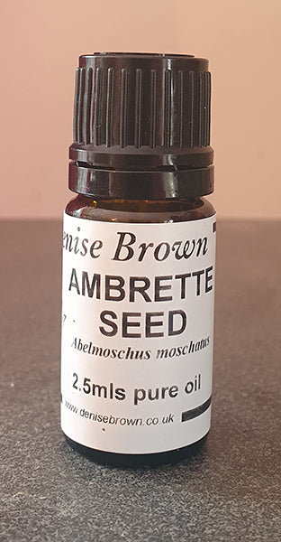 Ambrette Seed (Abelmoschus moschatus) Essential Oil | Denise Brown ...